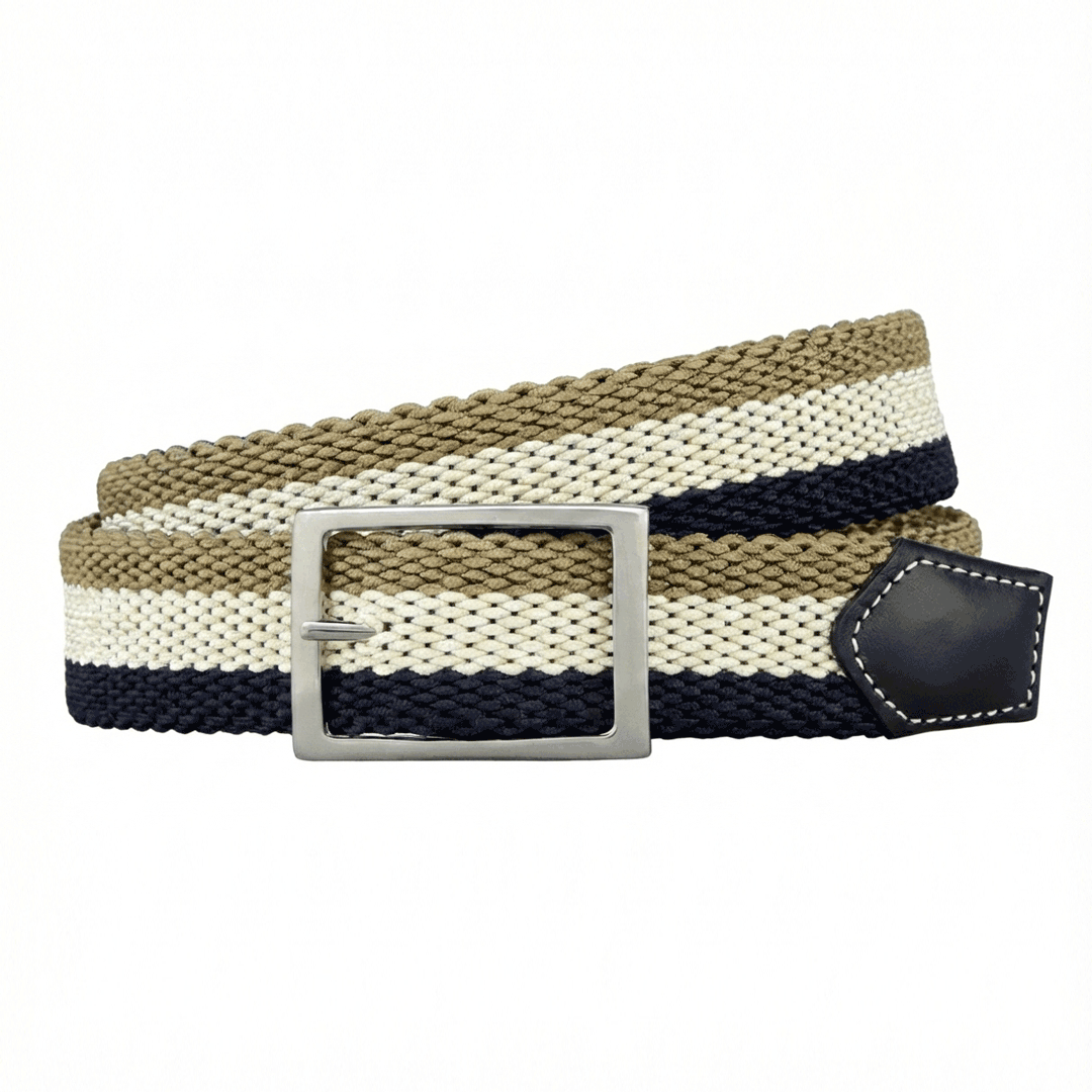 Reversible Stretch Belt – Athison - Made in Italy since 1913
